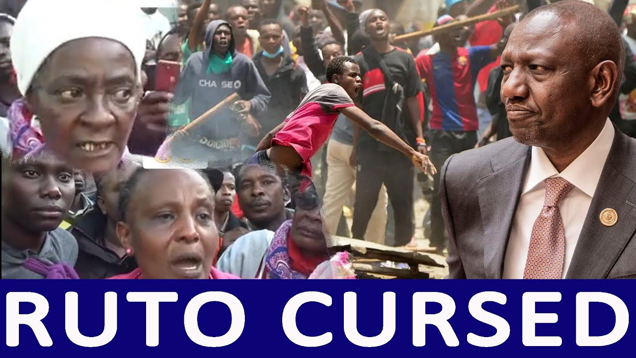 Terrifying Video clip of bitter women cursing Ruto shakes Kenya - YouTube