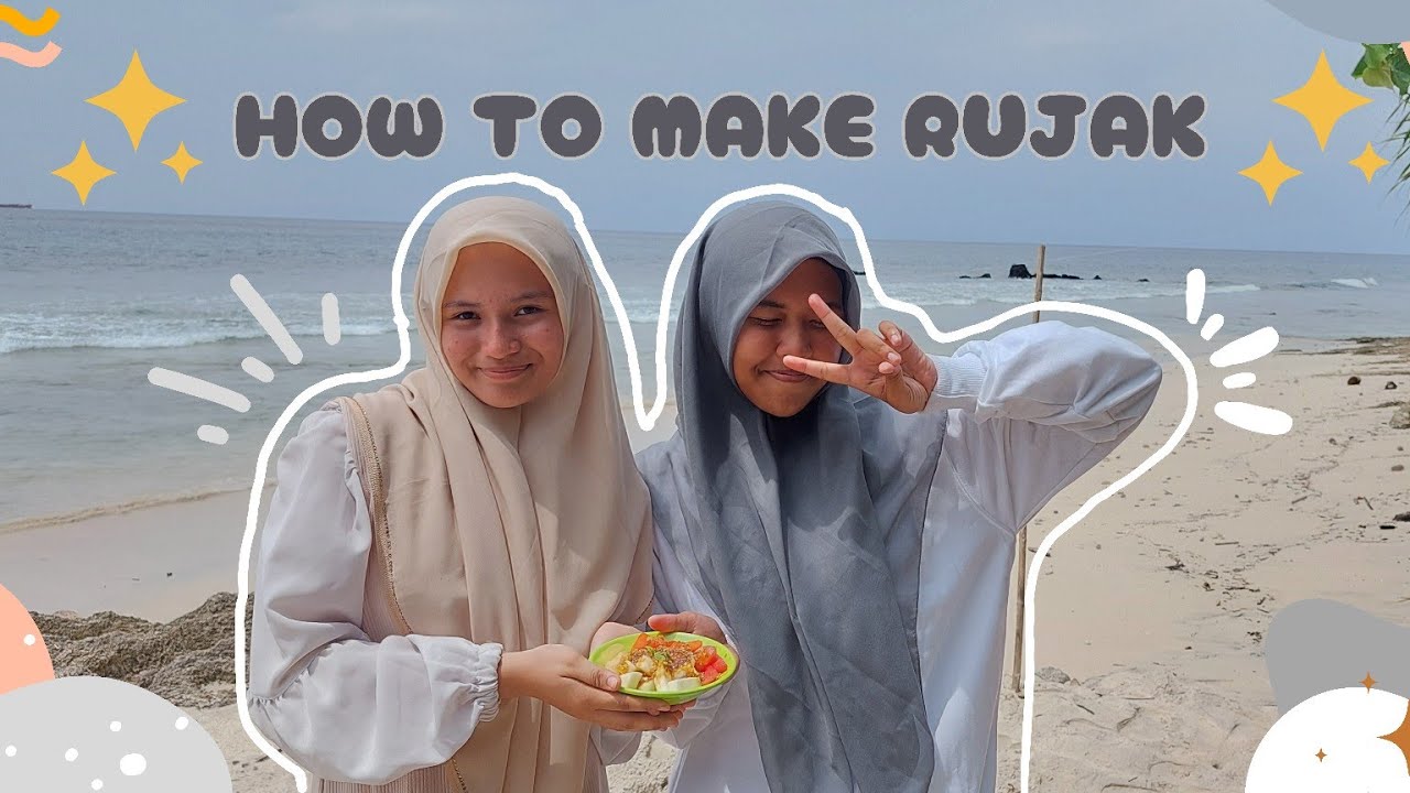 Membuat rujak buah 🥗 | How to make it RUJAK🍍 | Vlog 🎥 | B. inggris SMA ...