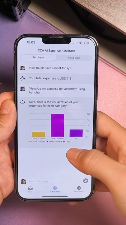 AI Assistant Expense Tracker App Demo #chatgpt #swiftui - YouTube