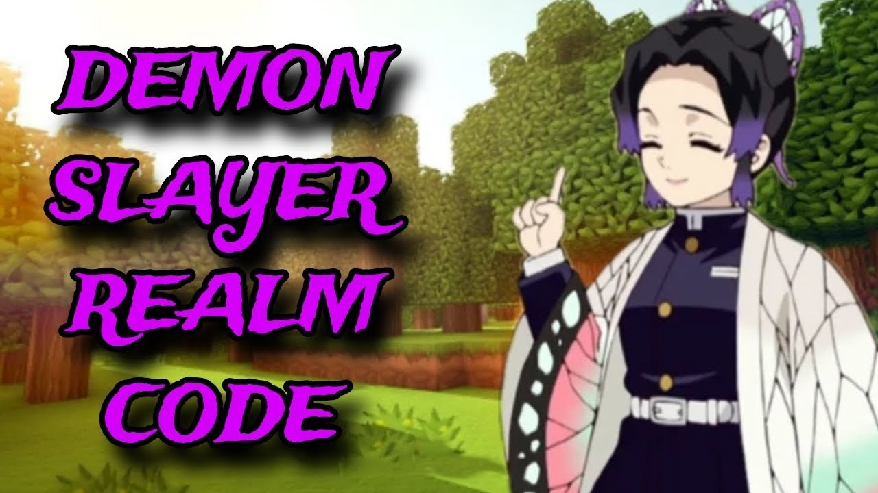 BEST DEMON SLAYER REALM CODE FOR BEDROCK EDITION! - YouTube