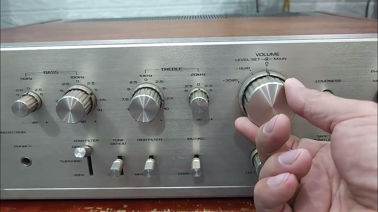 Đã bán.. Amply Pioneer SA 810 - 105W 4 sò sắt - bass mềm sâu chất âm ngọt ngào trong trẻo - YouTube