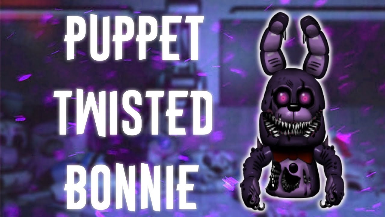 [FNAF | Speed Edit] Making Puppet Twisted Bonnie - YouTube