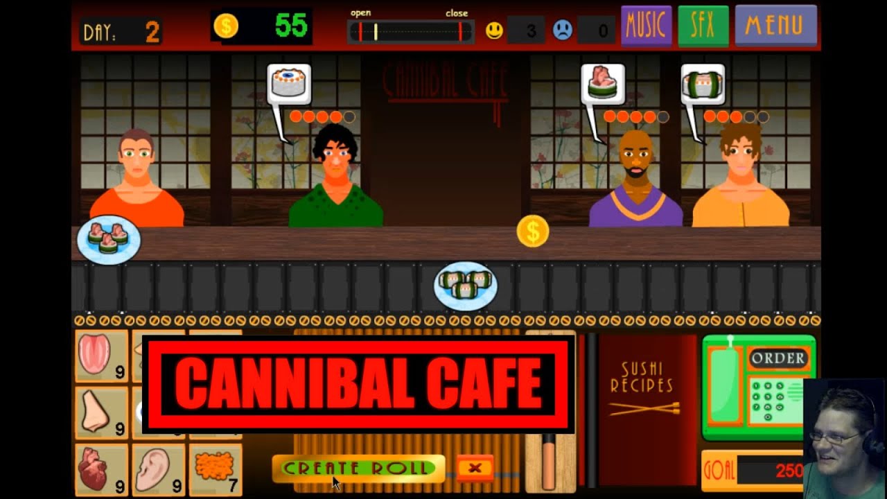 Cannibal Cafe -It's made of people! - YouTube