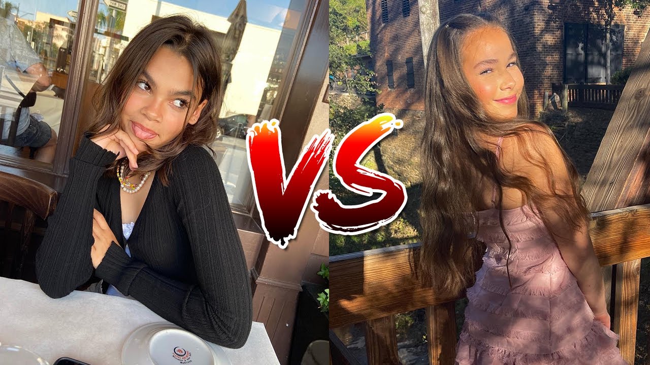 Ariana Greenblatt Vs Olivia Haschak From 1 To 16 Years Old 2022 👉