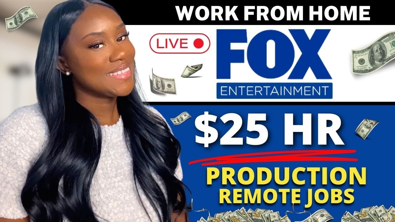 FOX NEWS Remote Work | Remote Work From Home 2023 | WFH Jobs - YouTube