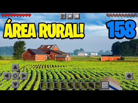 PROJETO ÁREA RURAL NO MINECRAFT! - Construindo uma Cidade #158 - YouTube