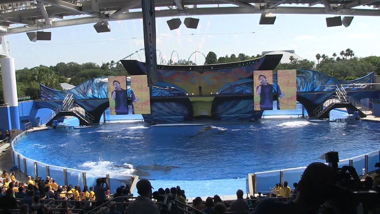 SeaWorld's One Song performed live by Spencer Lee during One Ocean ...