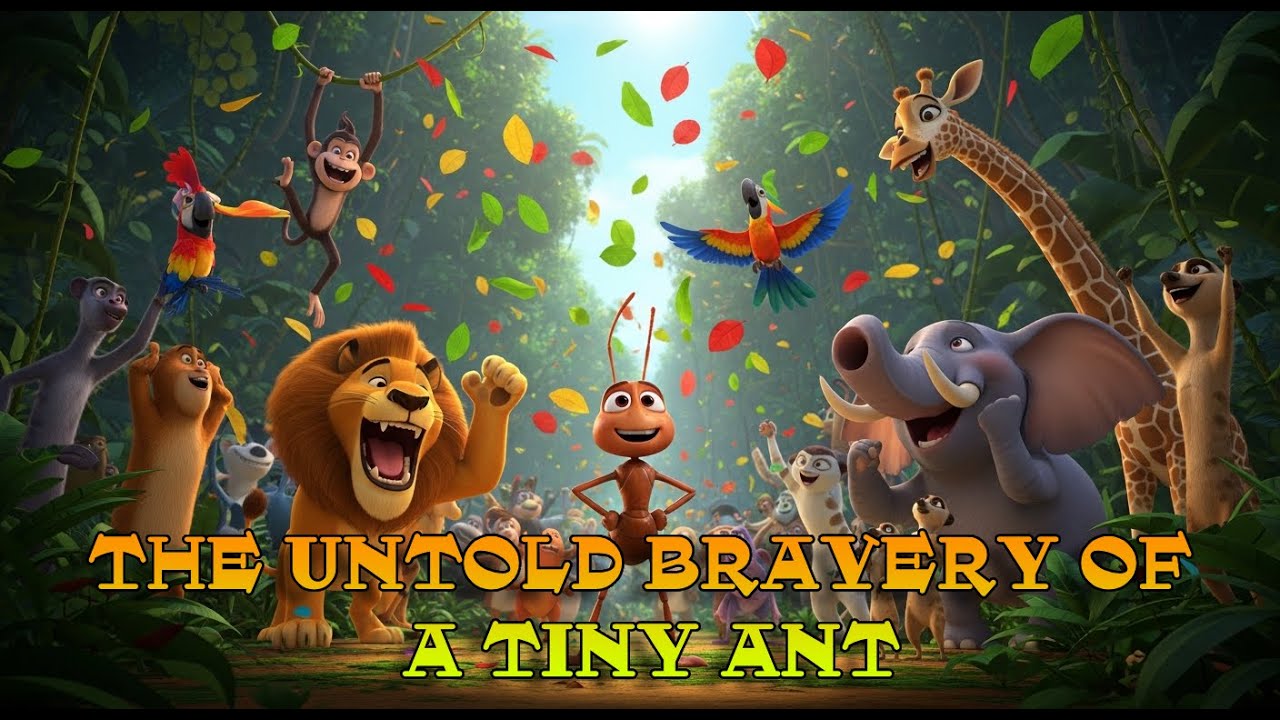 The Untold Bravery Of A Tiny Ant | Moral Story | #kidsstory # ...