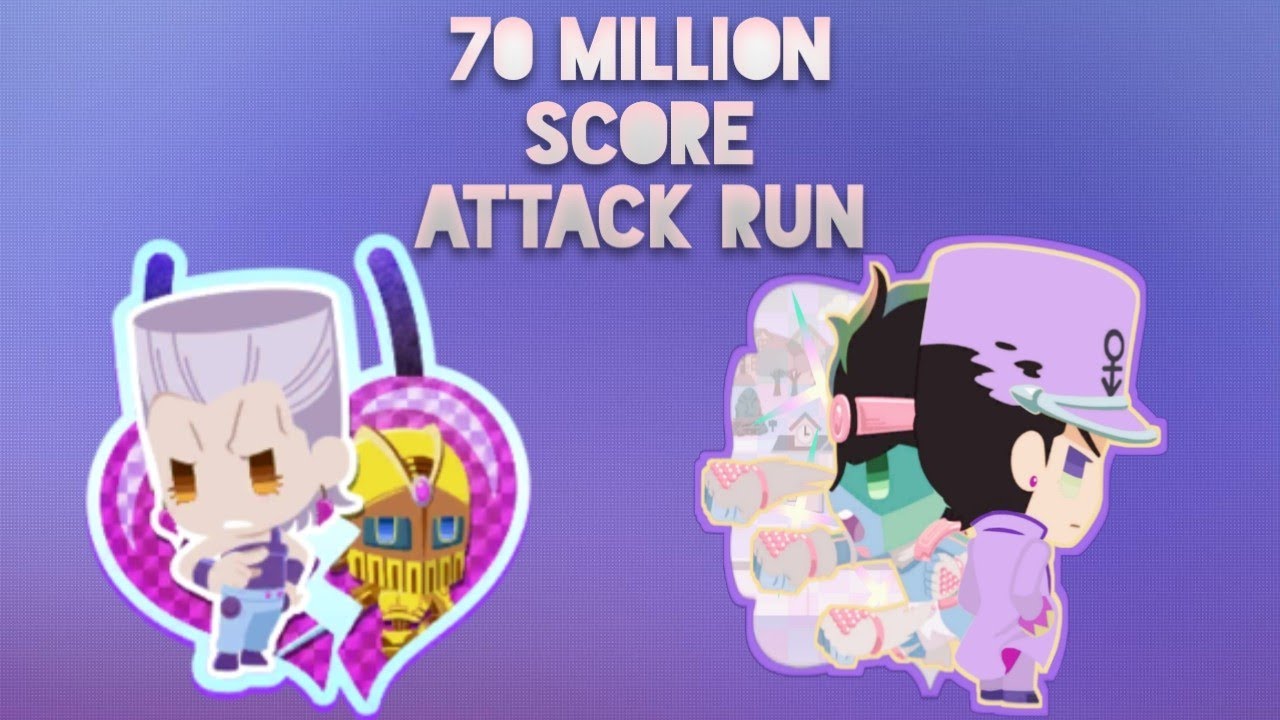 JoJo PPP Anubis Polnareff & V4taro 55th Score Attack 70 Mil Run - YouTube