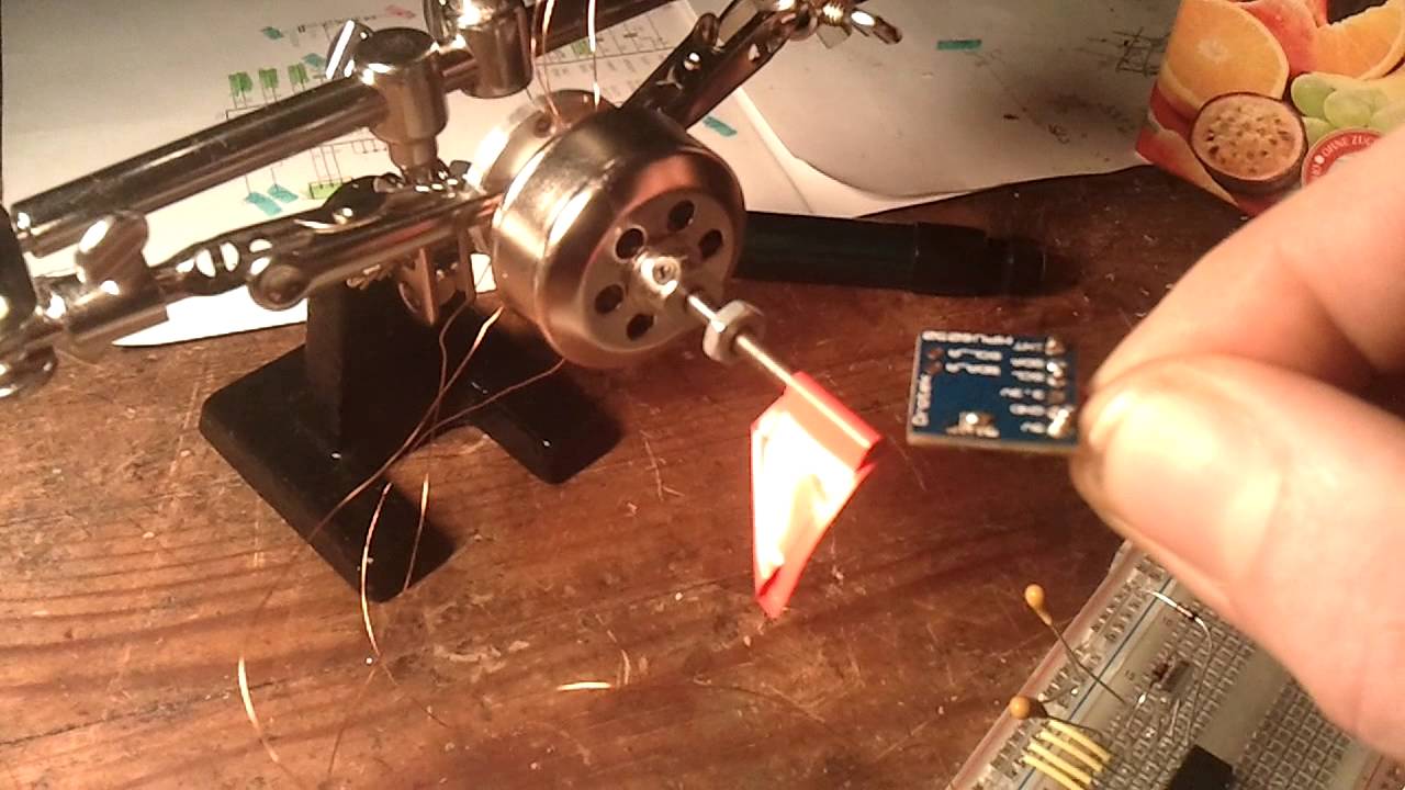 brushless gimbal actuator - YouTube