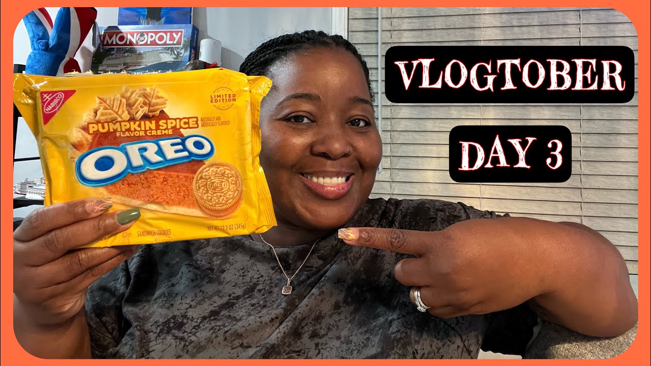 Vlogtober 2022 Day 3- Tasty Tuesdays: Pumpkin Spice Oreos - YouTube