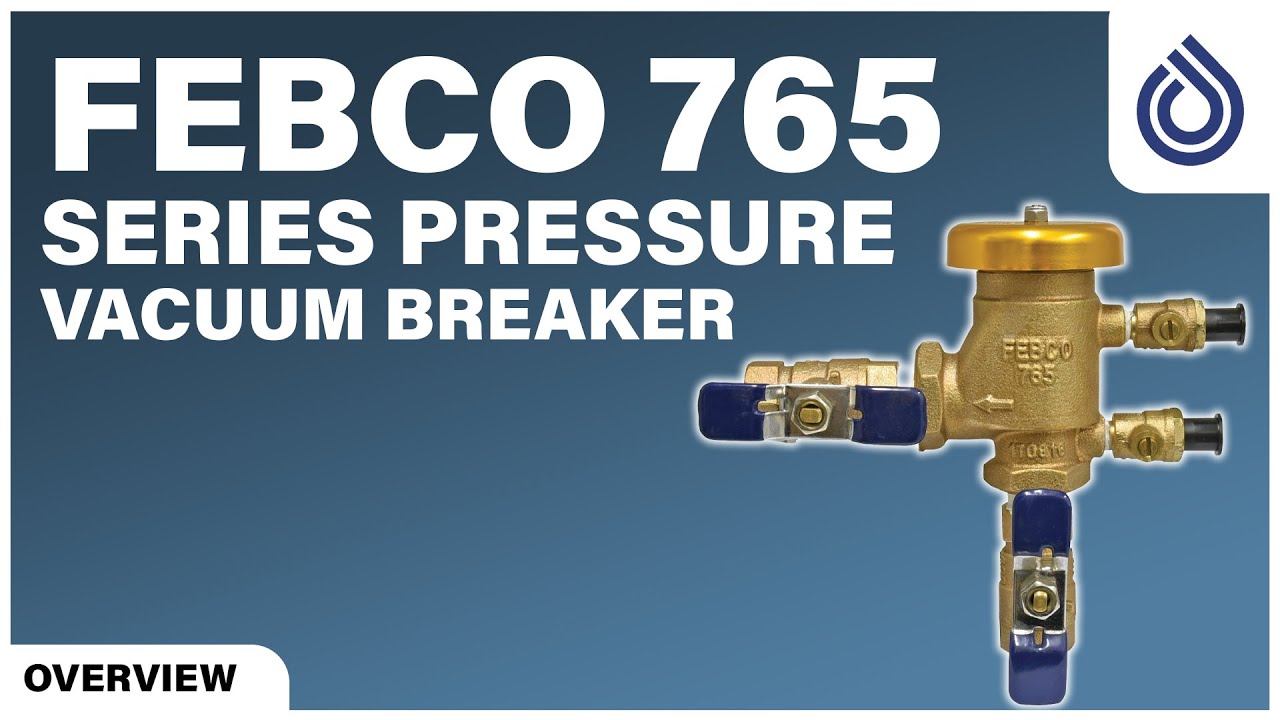 FEBCO 765 Series Backflow Preventor - YouTube