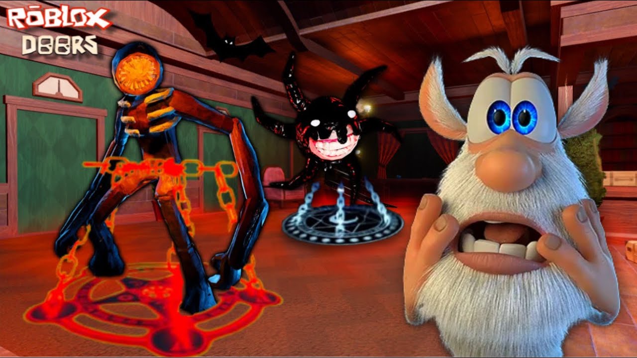 Booba Vs Doors - Scary Obby | booba buba بوبا буба | Booba Roblox ...