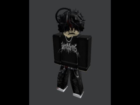 How to make roblox emo/slender/soft boy - YouTube