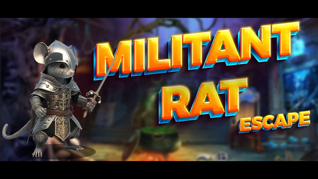 G4K Militant Rat Escape Game Walkthrough - YouTube