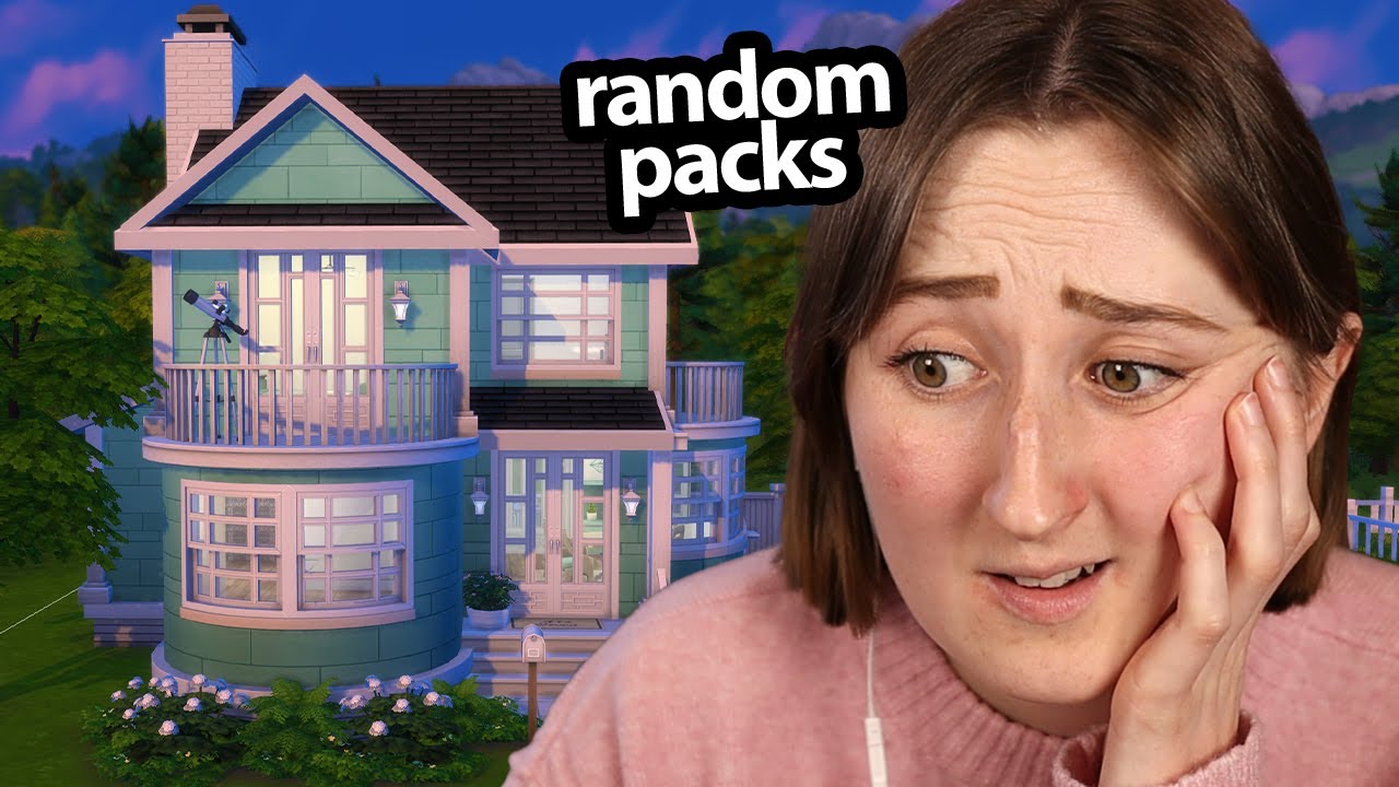building in the sims using RANDOM PACKS! (Streamed 1/29/25) - YouTube