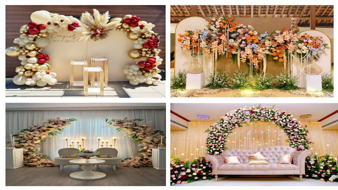 Ring Ceremony Decoration Ideas at Home | Simple and Gorgeous Engagement ...