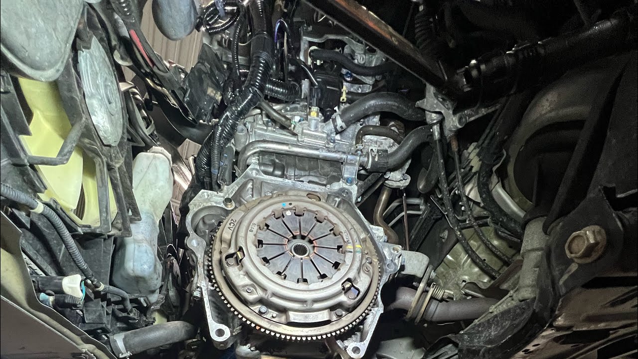 2015 Honda Fit rear main seal replacement part 1 @taingTv - YouTube
