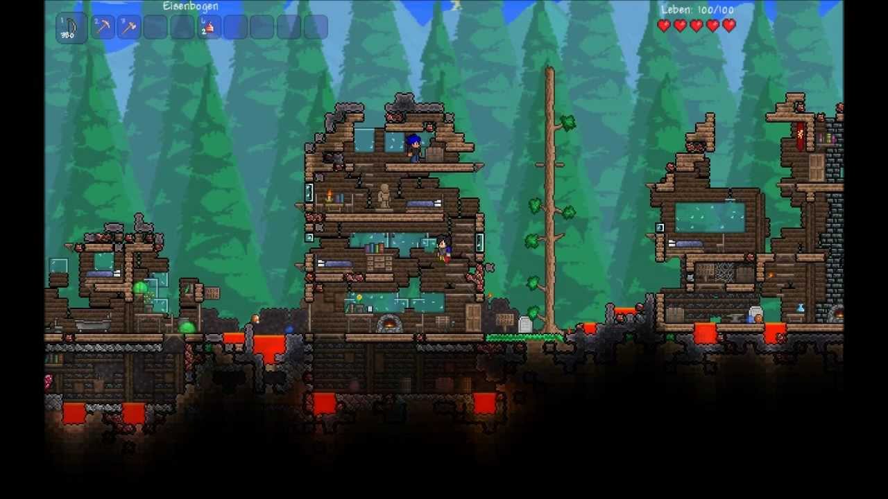 Let´s Adventure Together Terraria : The Story of Red Cloud #001 - YouTube