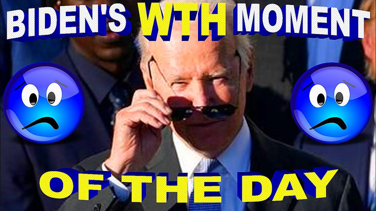 Joe Biden's "WTH" Moment of the Day !! November 9th, 2021 - "Milwaukee ...