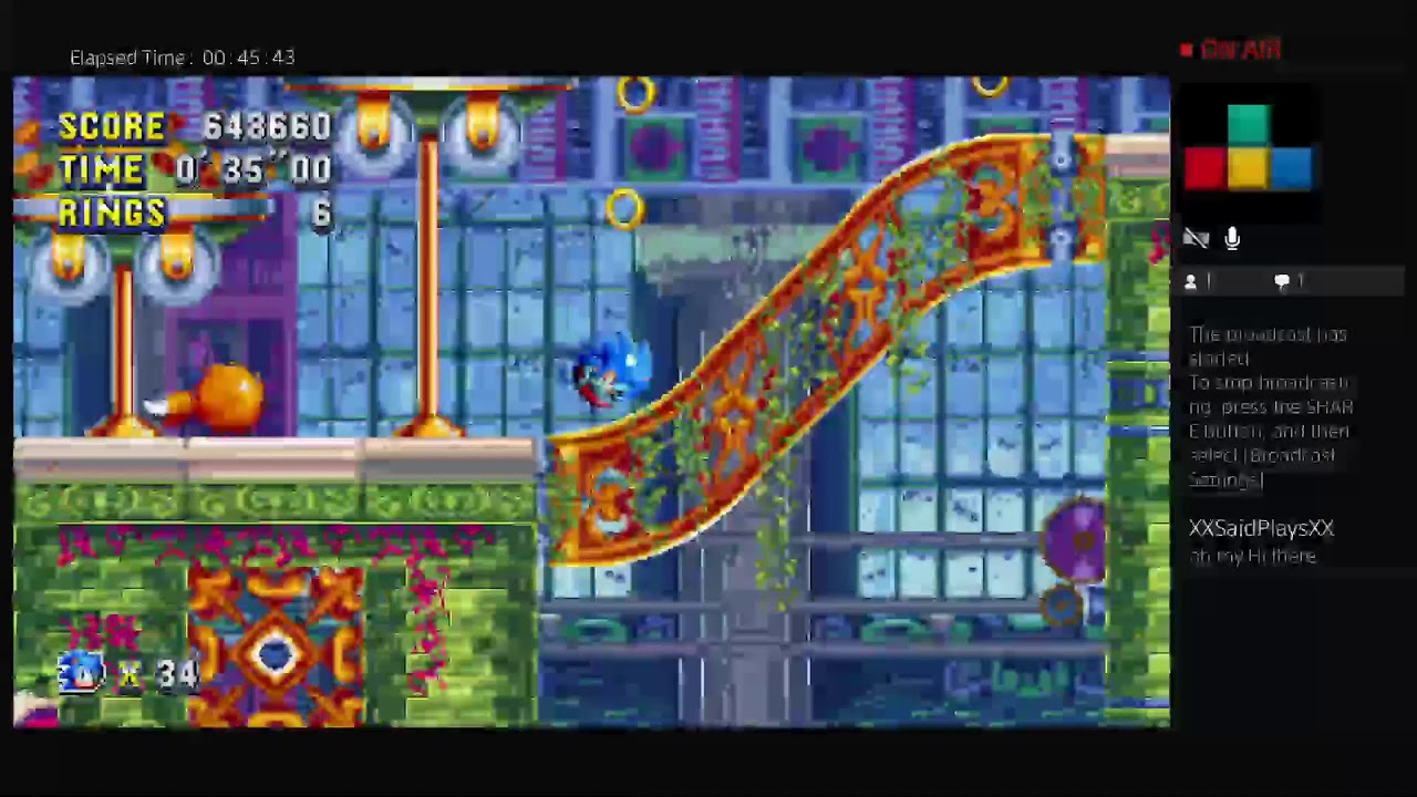 Sonic Mania (with debug mode - YouTube