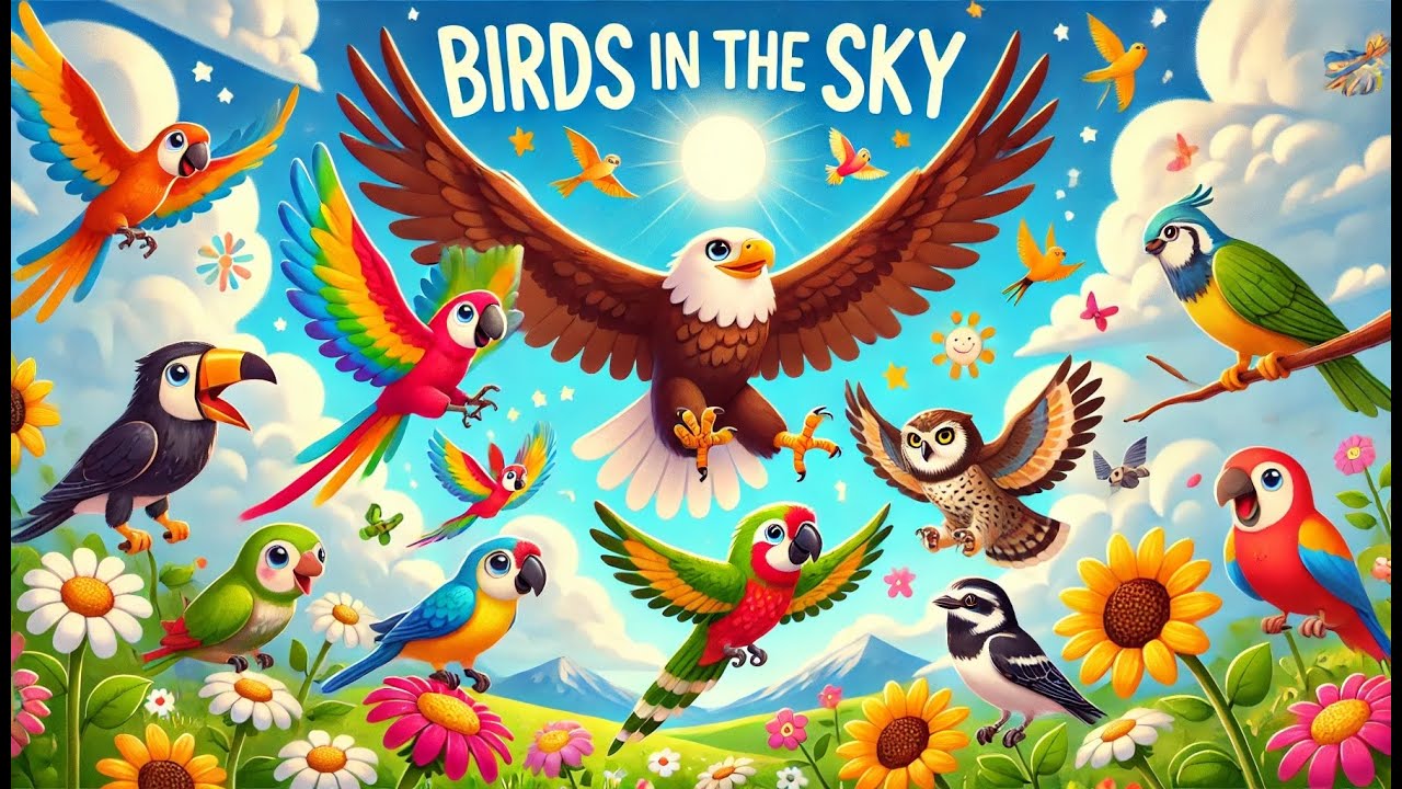 Fly with the Birds: A Joyful Journey! | Soaring High: The Bird Song ...