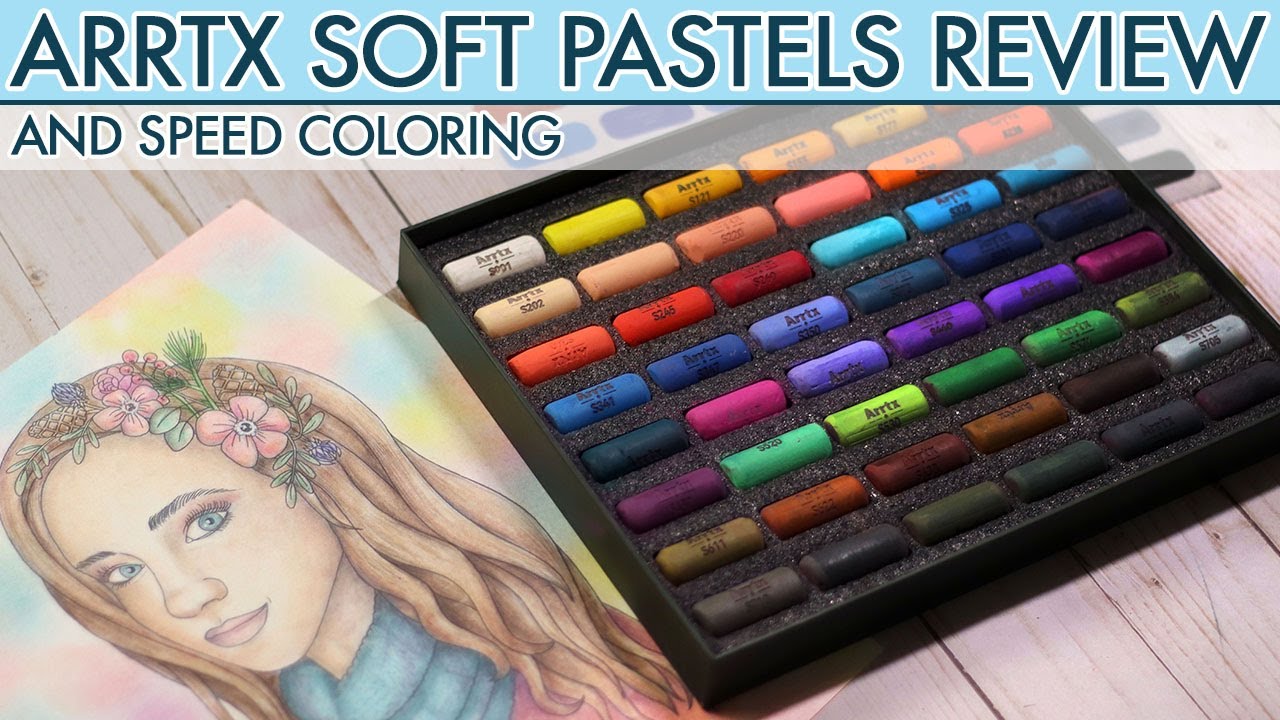 Arrtx Soft Pastels Review - YouTube