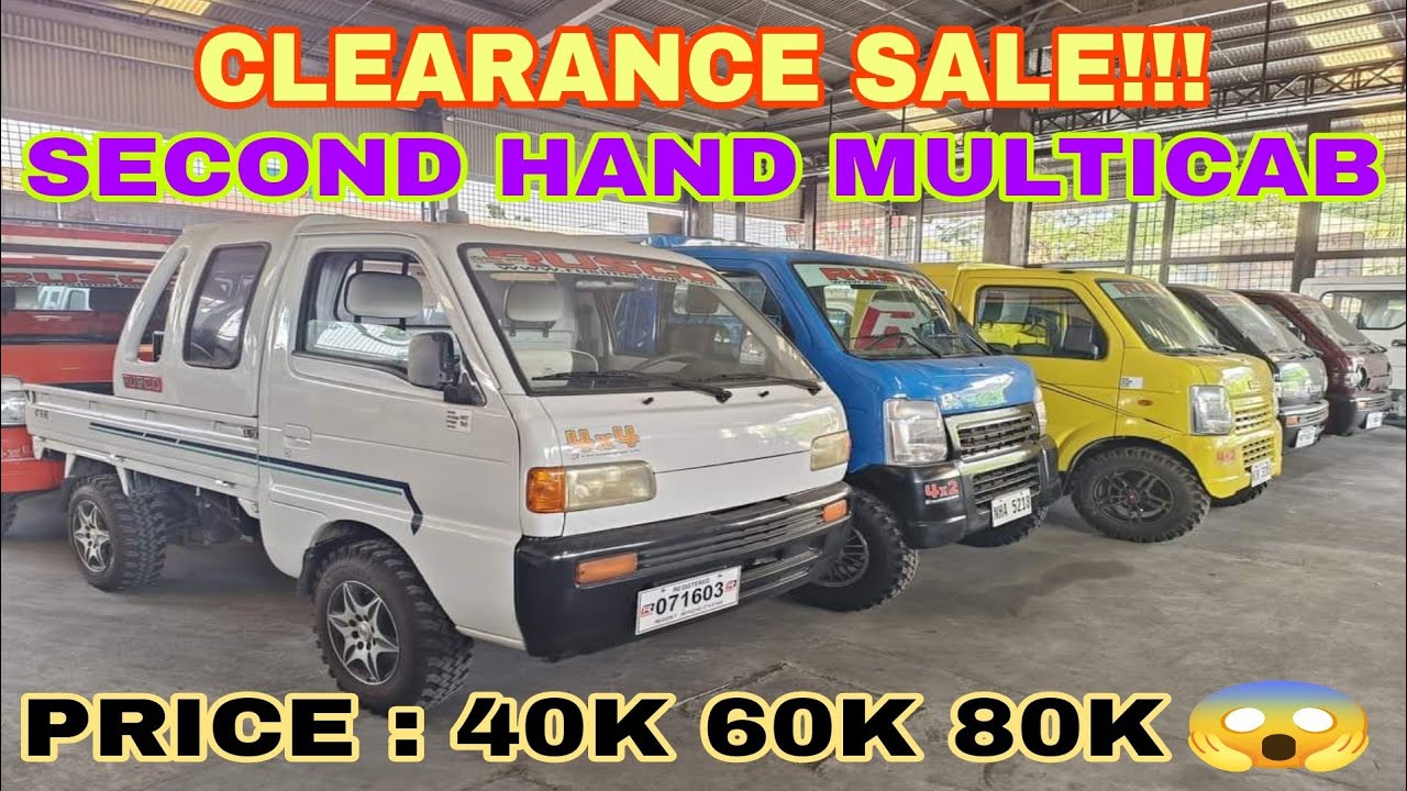 Murang Second Hand MULTICAB BUDGET MEAL 😱😱😱 - YouTube