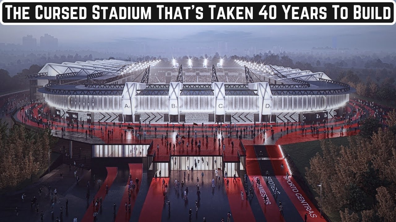 The Cursed Stadium That's Taken 40 Years To Build - YouTube