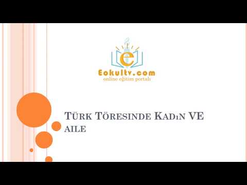 Türk İslam Devletlerinde Aile ve Kadın konu anlatımı slayt