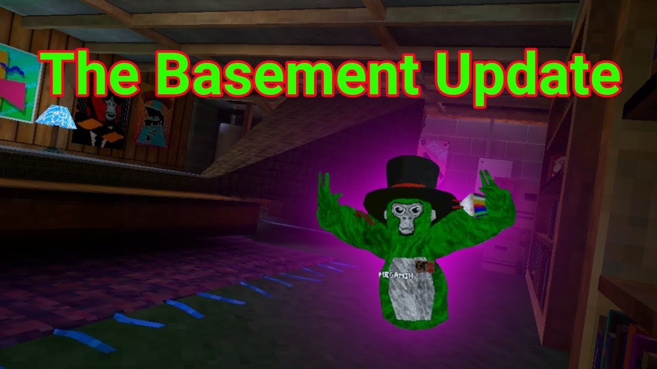 Gorilla Tag Added A New Basement Update 👽 | Gorilla Tag VR - YouTube