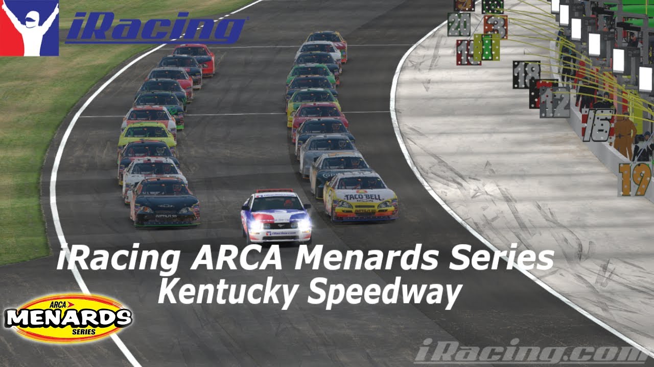 iRacing ARCA Menards Series at Kentucky - YouTube