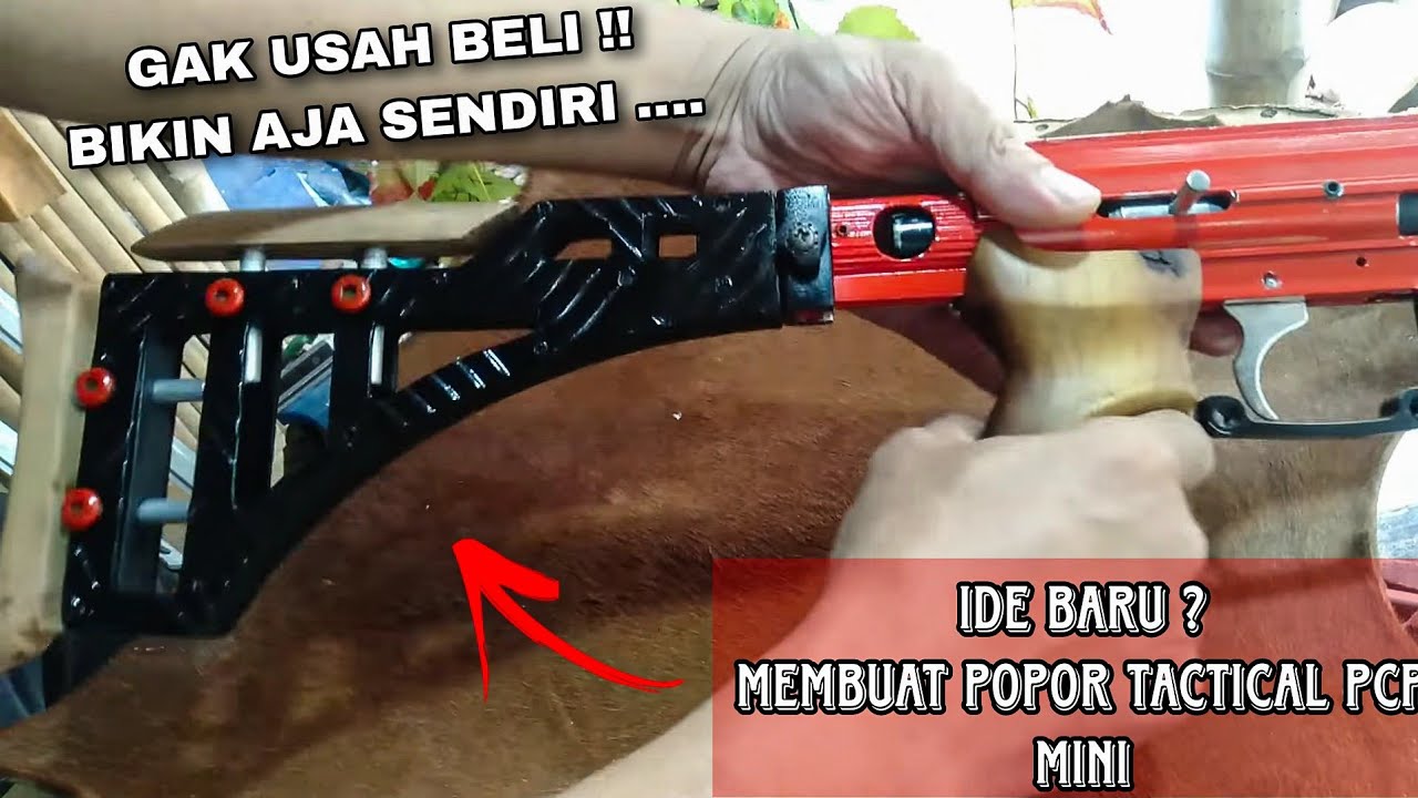Cara Membuat POPOR PREDATOR MINI TACTICAL HOMEMADE - YouTube