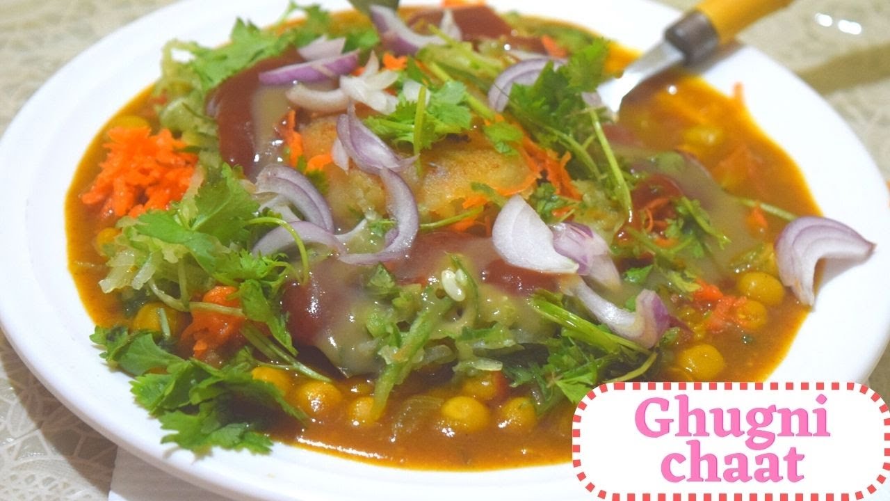 Ghugni chaat street style/Matar ghugni with aloo tikki/Silchar street ...