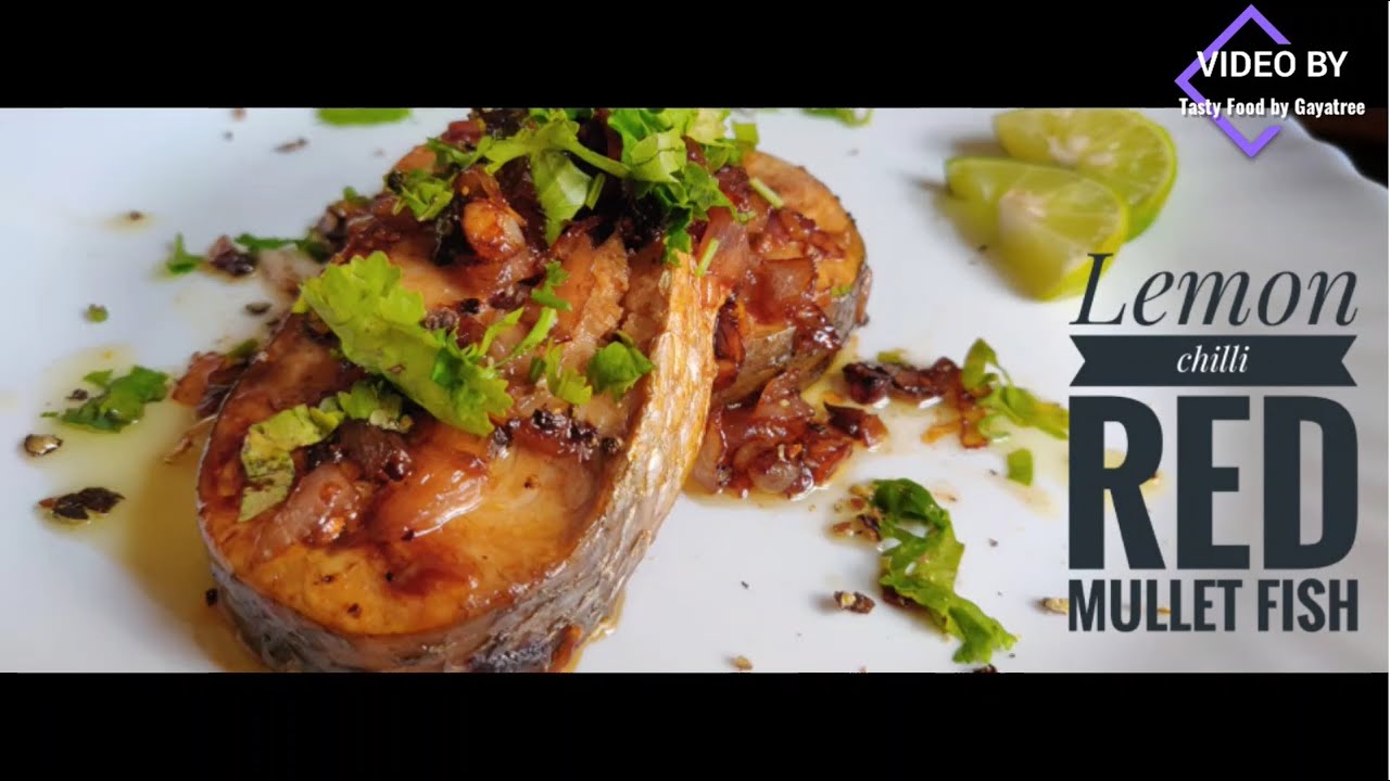 #FishRecipe | Red Mullet Fish with Lemon chili | How to Prepare food # ...