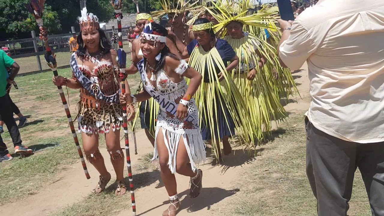 indigenous dance, Guyana, south America - YouTube