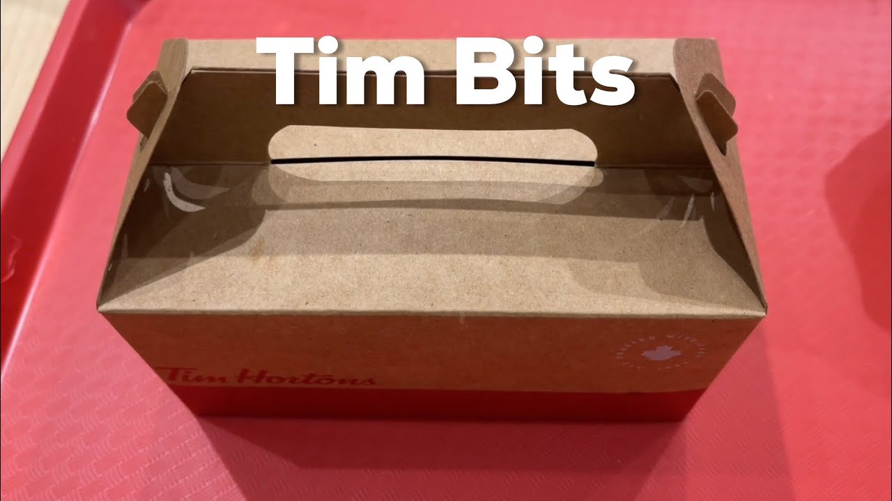 Tim Hortons Tim Bits - YouTube