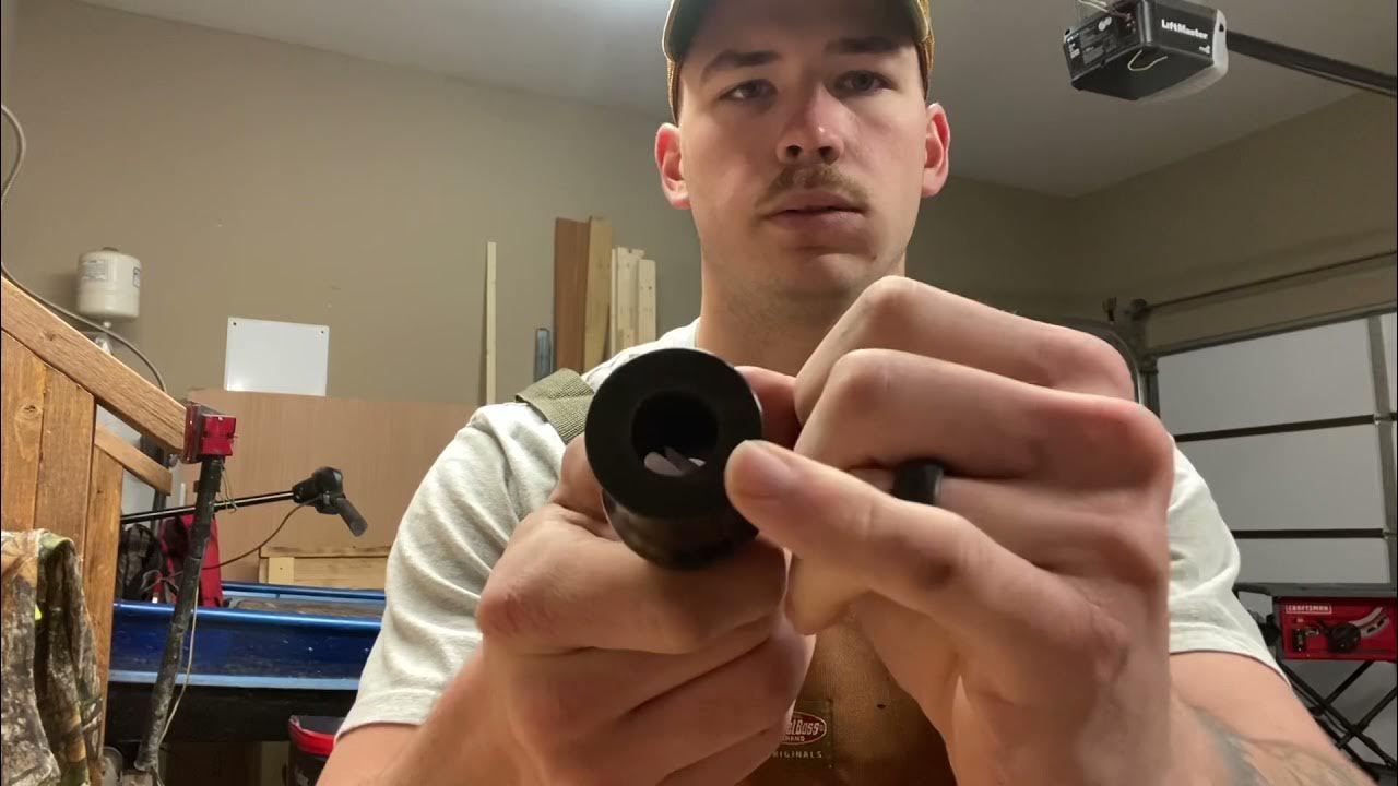 How to make a duck call barrel - YouTube