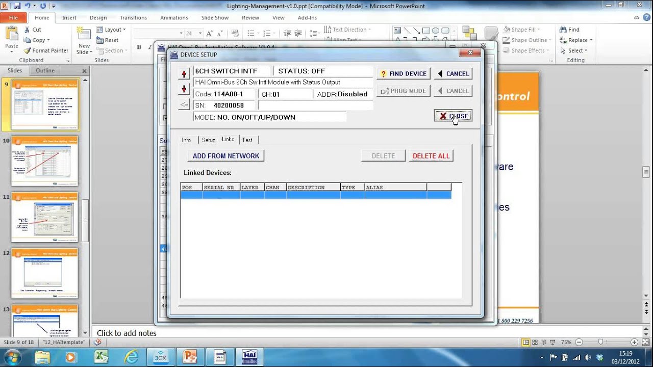 Leviton Security & Automation (HAI) Training Part 4: Lighting ...