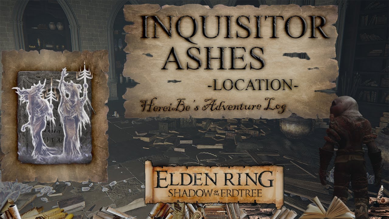 Inquisitor Ashes Location | Elden Ring Shadow of the Erdtree - YouTube
