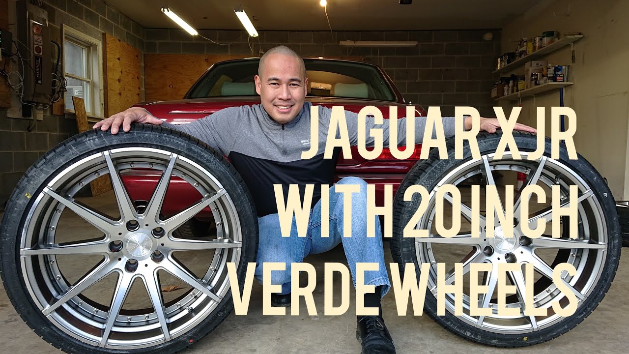 I Bought 20 Inch Custom Verde Wheels for My Jaguar XJR - YouTube