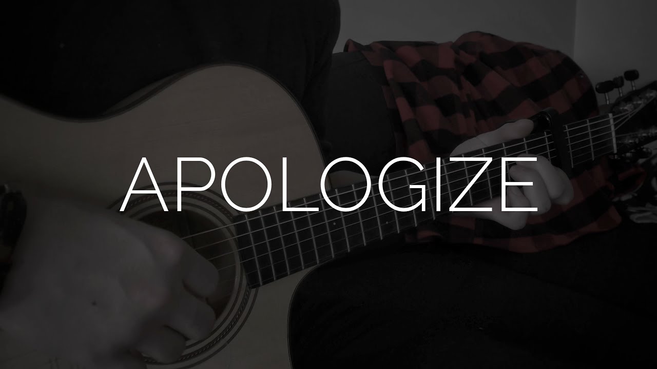 OneRepublic - Apologize Fingerstyle Guitar Cover - YouTube