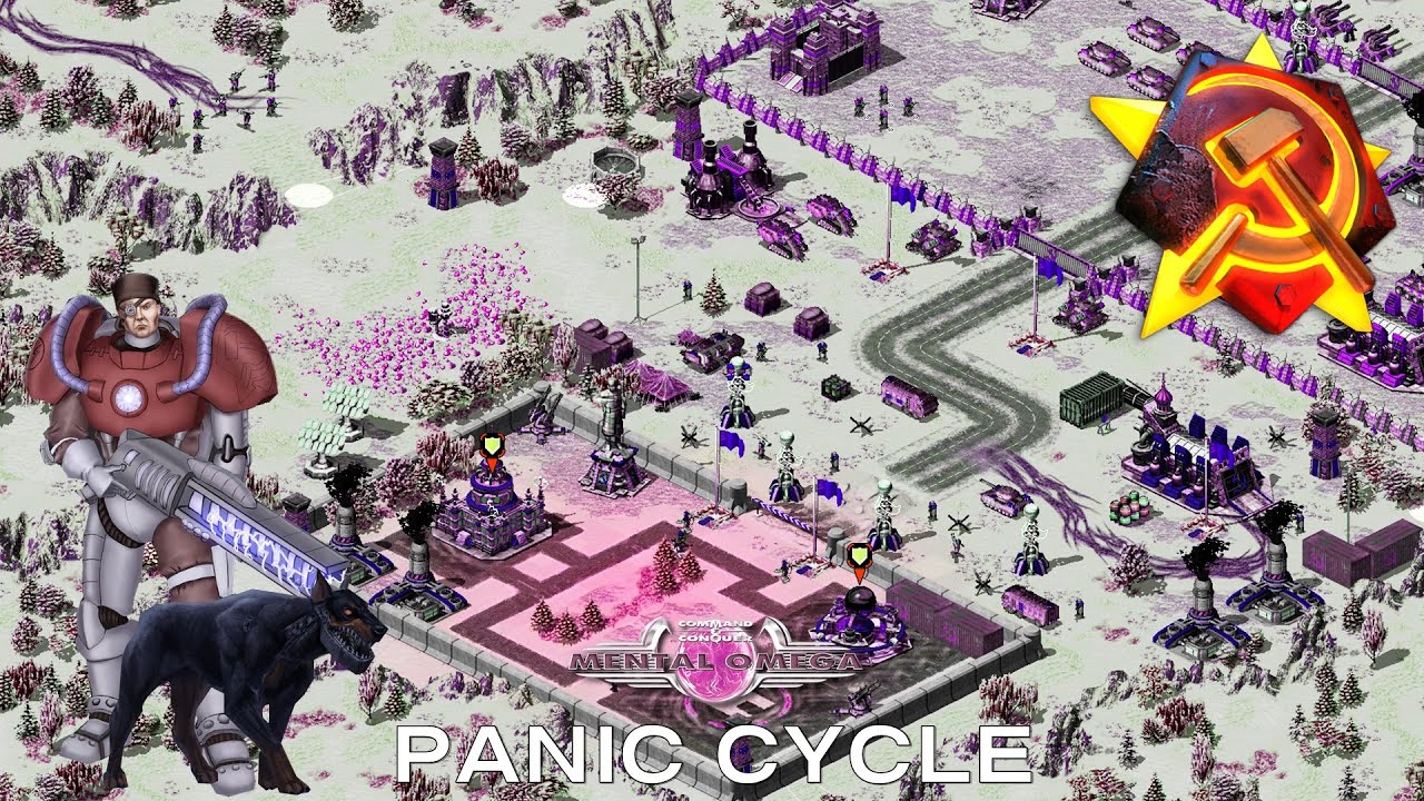 Red Alert 2 | Mental Omega 3.3.6 - Soviet Fan Mission - Panic Cycle "Soviet Version" - YouTube