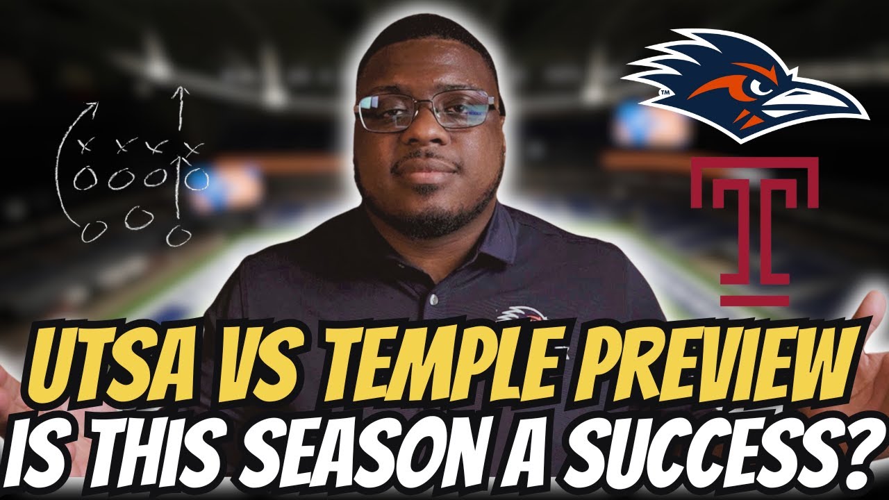 UTSA vs Temple Game Preview | Time to Clinch a Bowl Berth? - YouTube