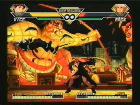 Capcom vs. SNK 2 - Vice vs. Rock Howard - YouTube