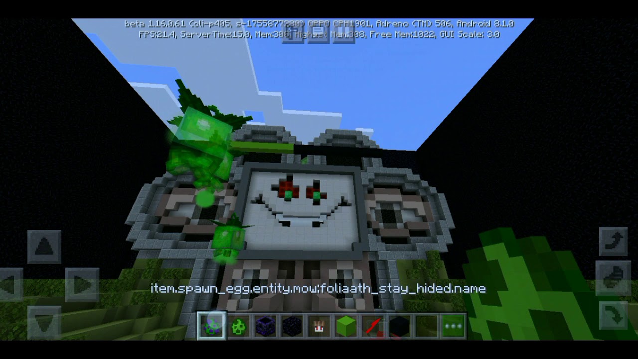 map Omega Flowey vs chara Minecraft mod - YouTube