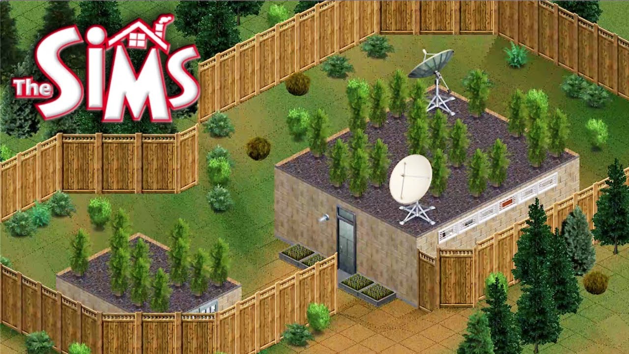The Hidden Bunker ~ The Sims 1 - YouTube