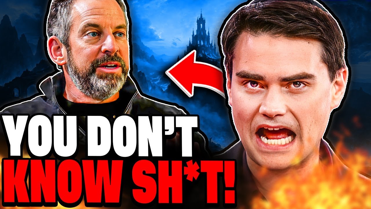 Sam Harris HUMILIATED By Ben Shapiro Left Him SPEECHLESS In Front Of ...