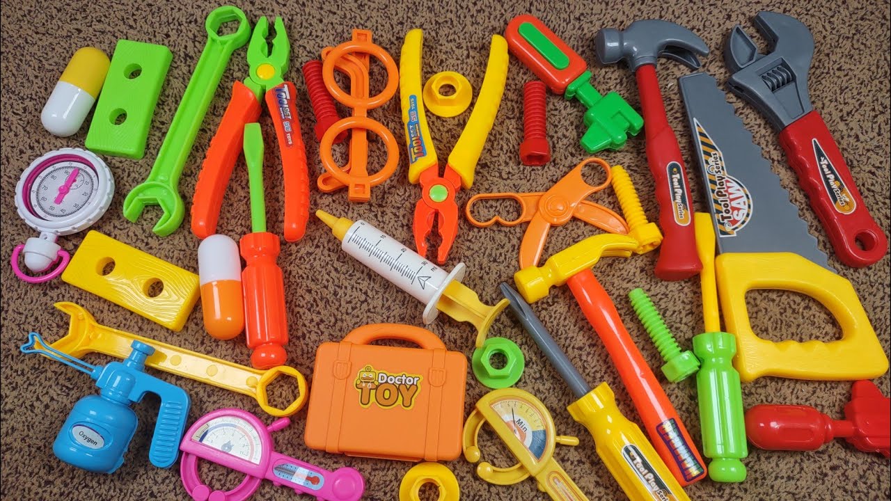 Cute Mini Tiny ASMR Tool Kit Set | 4:08 Minutes Satisfying Unboxing ...