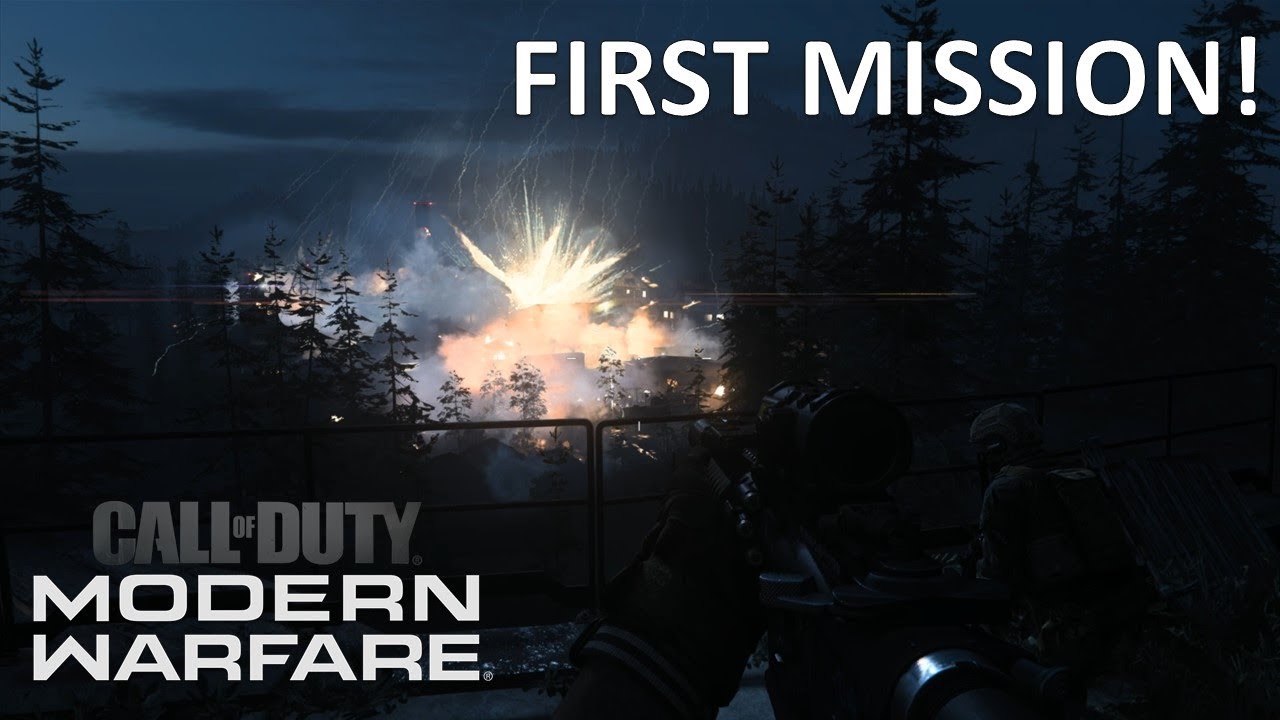 First Mission is INSANE! - CALL OF DUTY: MODERN WARFARE (2019) - YouTube